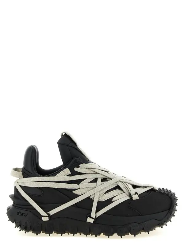 Rick Owens Moncler + Trailgrip Megalace Sneakers