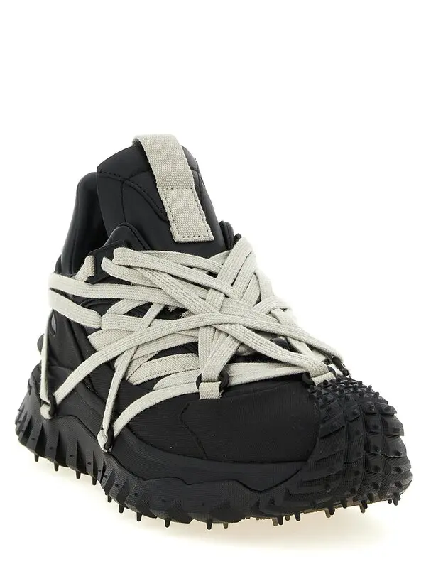 Rick Owens Moncler + Trailgrip Megalace Sneakers