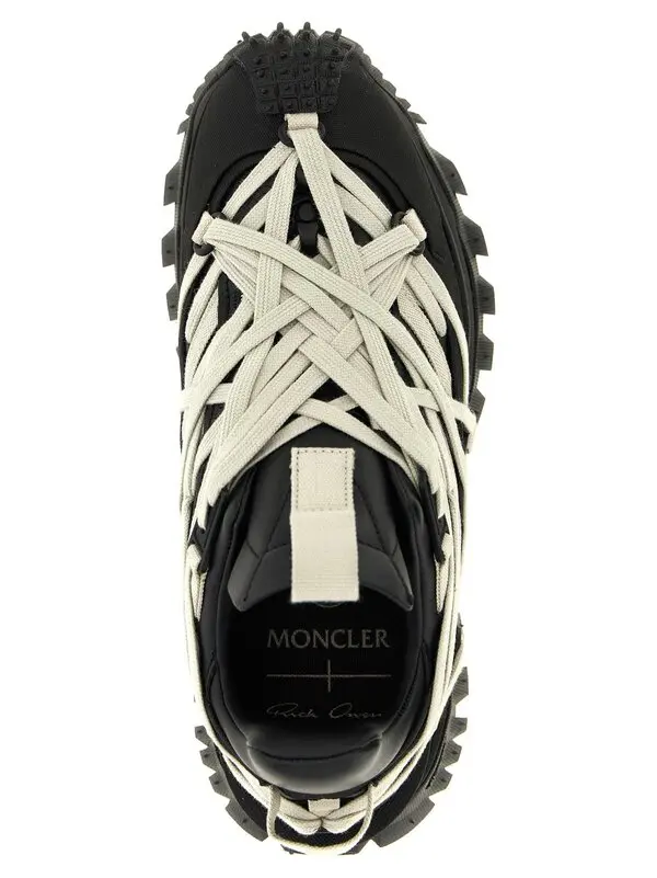 Rick Owens Moncler + Trailgrip Megalace Sneakers