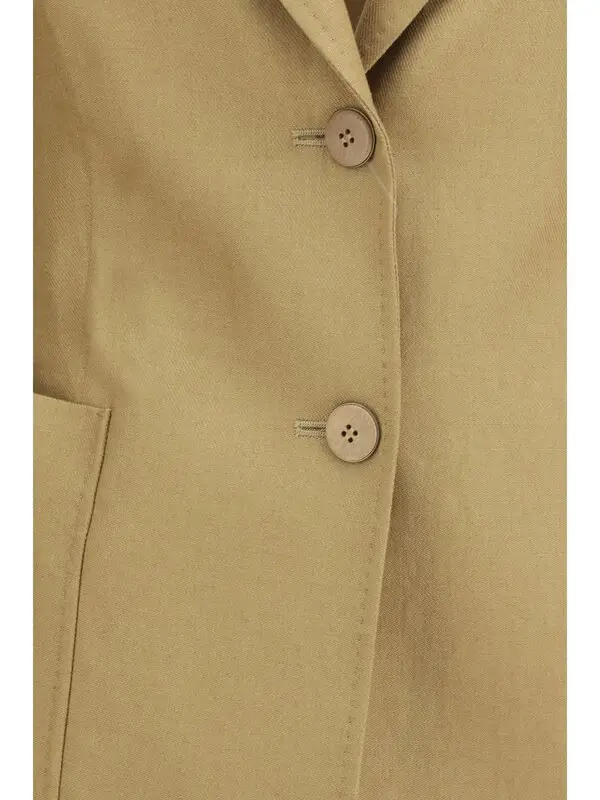 Max Mara Volonta Linen Jacket - Cream