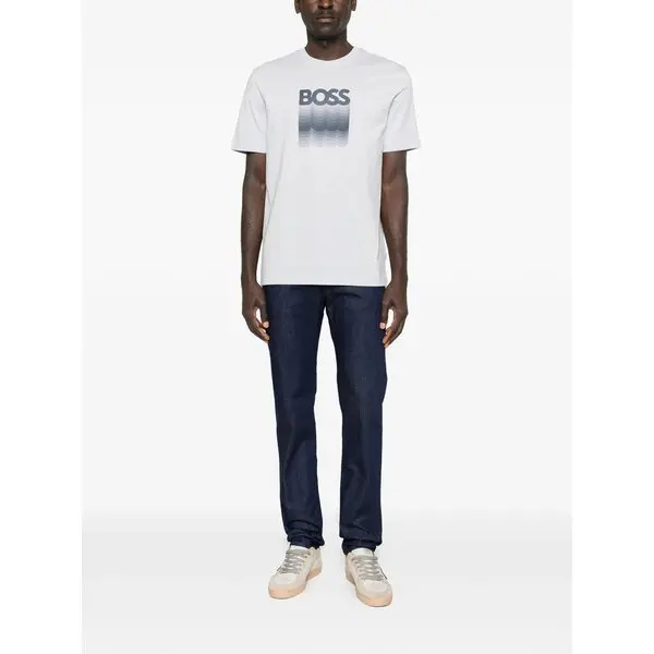 BOSS Grey T-shirts & Vests T-shirts