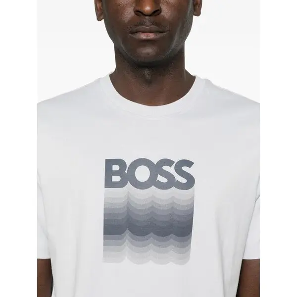 BOSS Grey T-shirts & Vests T-shirts