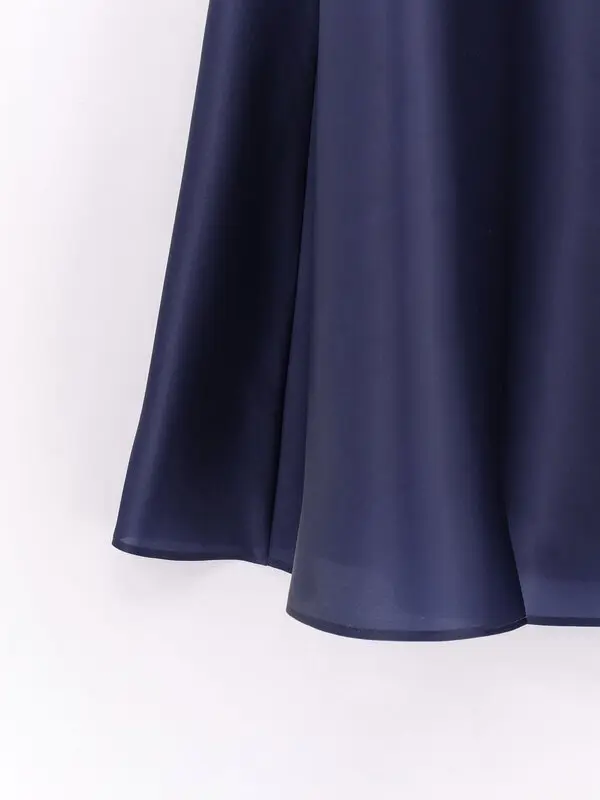 Alberta Ferretti Silk Flared Skirt - Multicolor