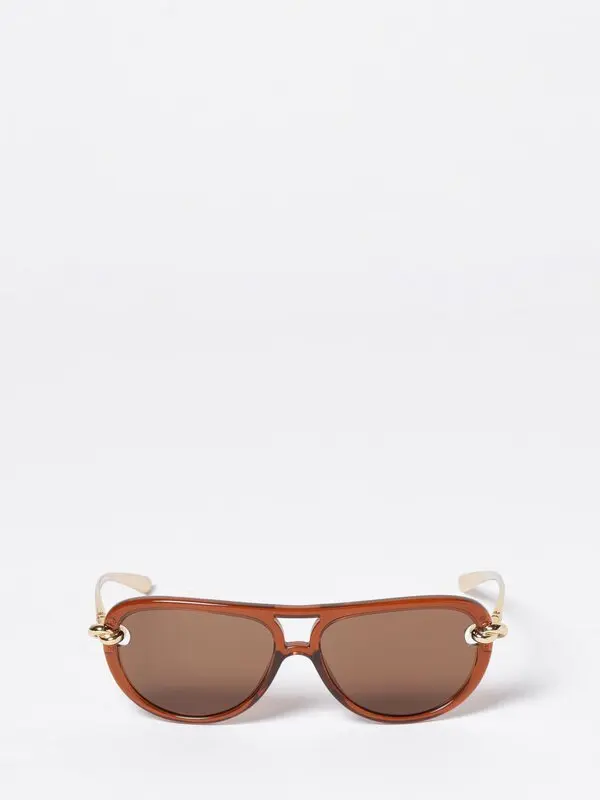 Bottega Veneta Aviator Sunglasses - Brown