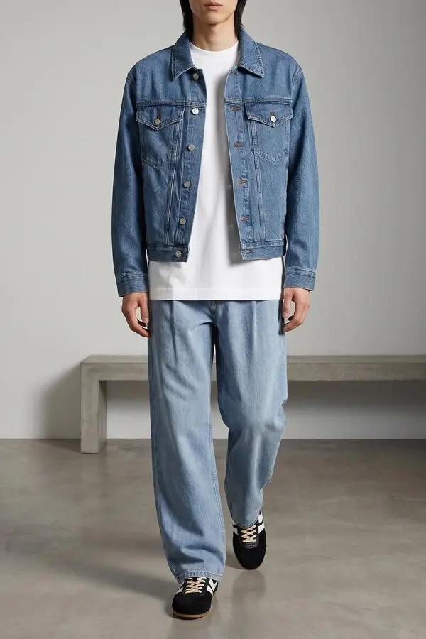 Dries Van Noten Suede Sneakers With Leather Details - Multicolor