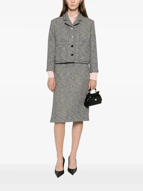 Gucci Double Wool Skirt