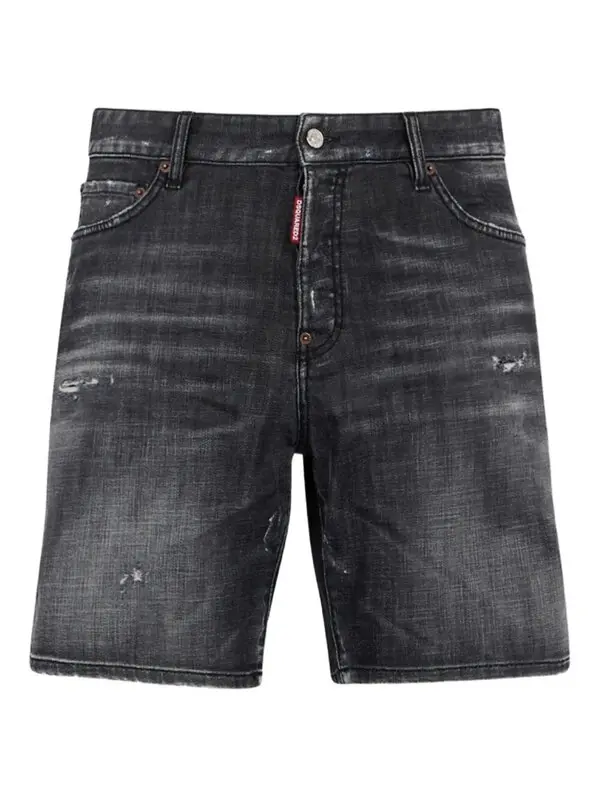 Dsquared2 Denim Shorts - Multicolor