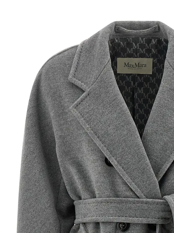 Max Mara Madame 101801 Icon Coat - Gray