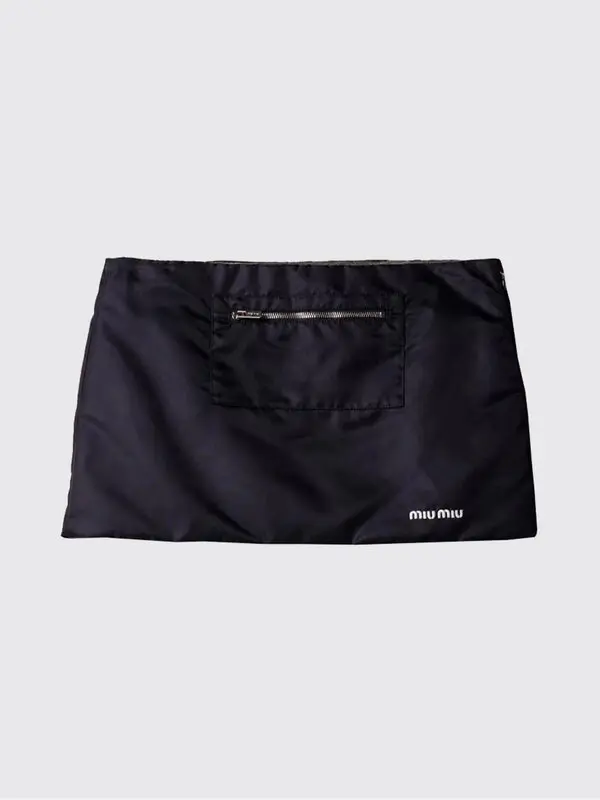 Miu Miu Skirt With Zippered Pocket