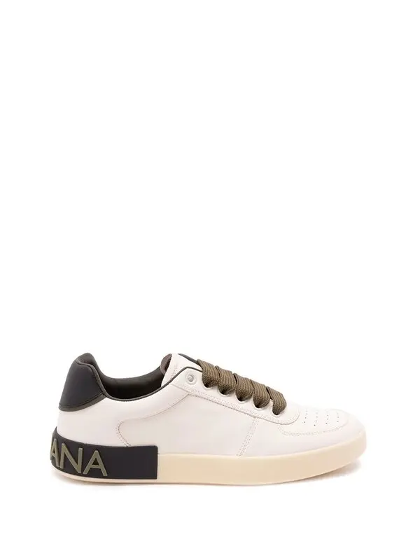 Dolce & Gabbana Leather Sneakers - Multicolor