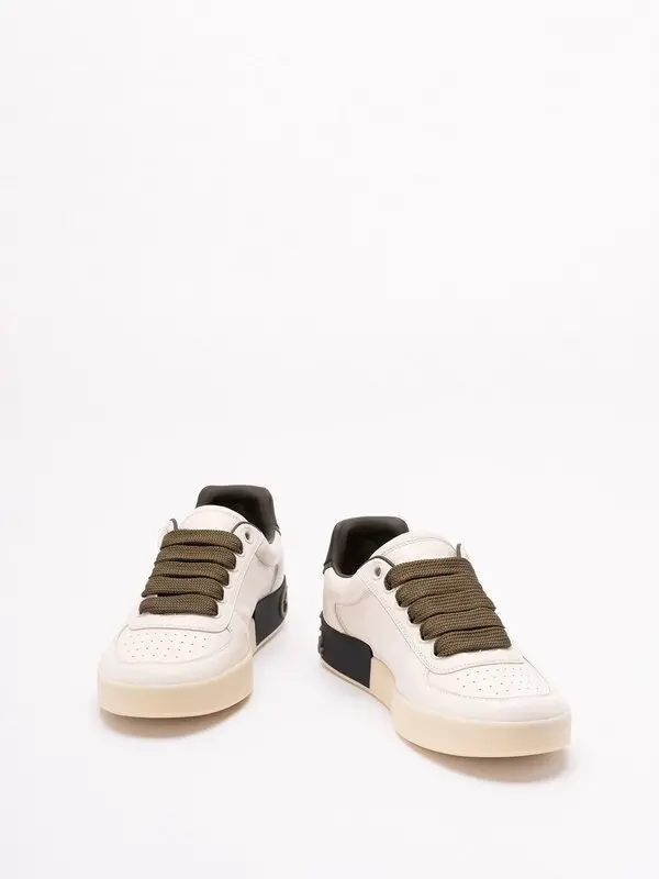 Dolce & Gabbana Leather Sneakers - Multicolor
