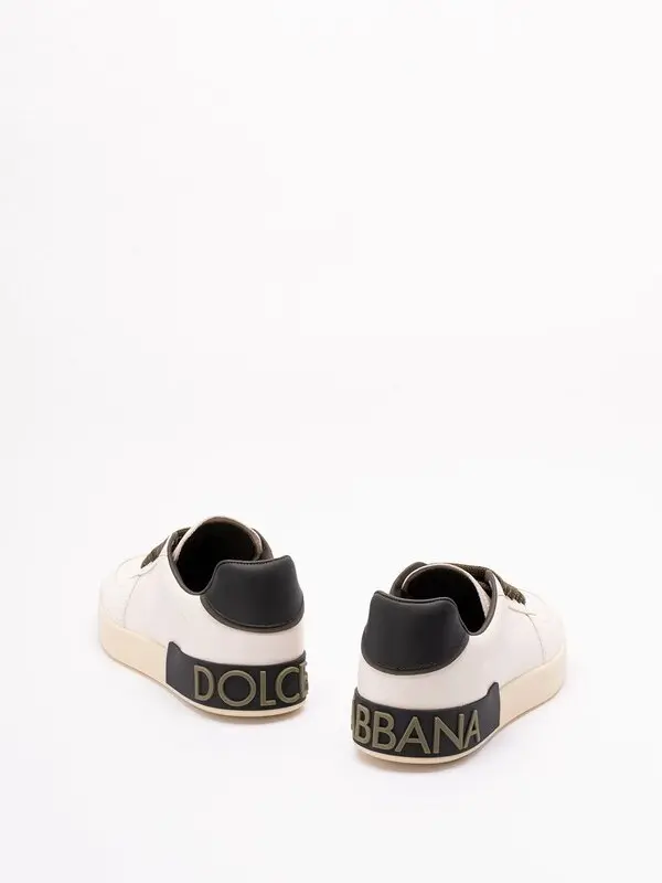 Dolce & Gabbana Leather Sneakers - Multicolor