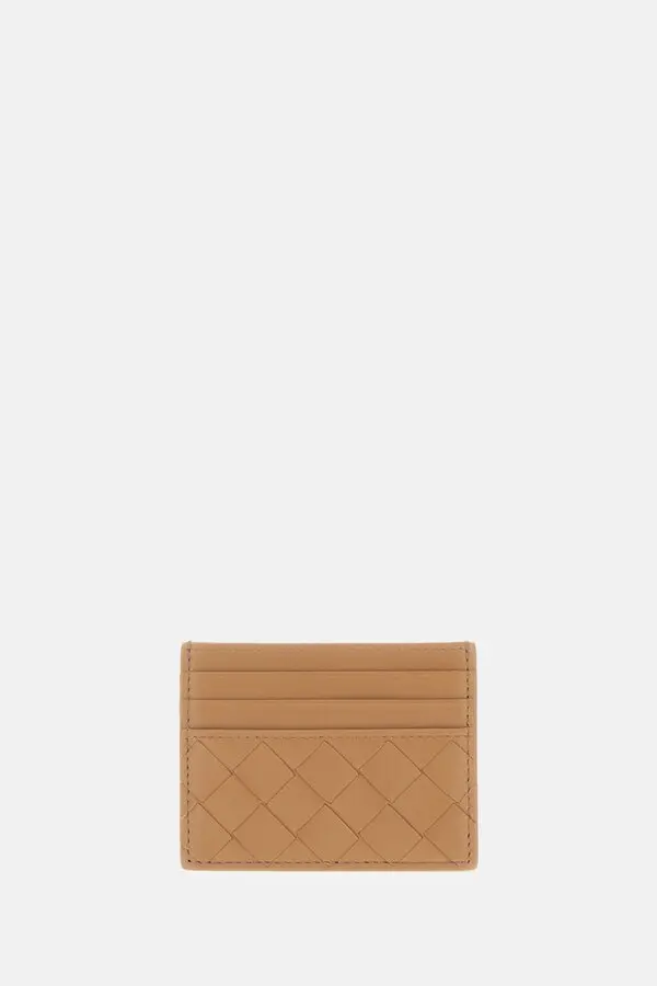 Bottega Veneta Small Card Holder Intreccio - Multicolor