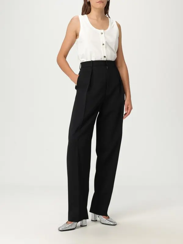 Bottega Veneta Wool Trousers - Black