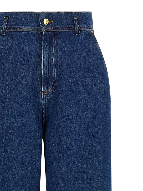 Alberta Ferretti Iriscut Jeans