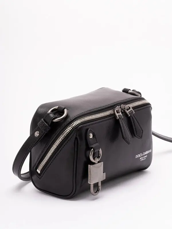 Dolce & Gabbana Calf Leather Crossbody Bag