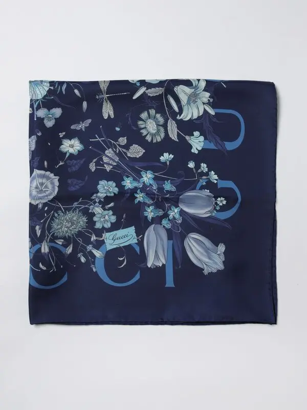 Gucci Neck Scarf - Blue