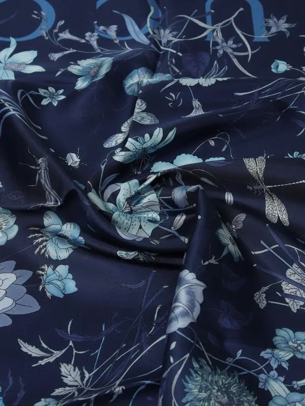 Gucci Neck Scarf - Blue