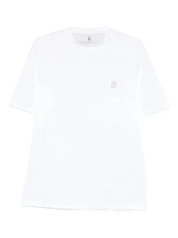 Brunello Cucinelli Crew-neck T-shirt With Logo