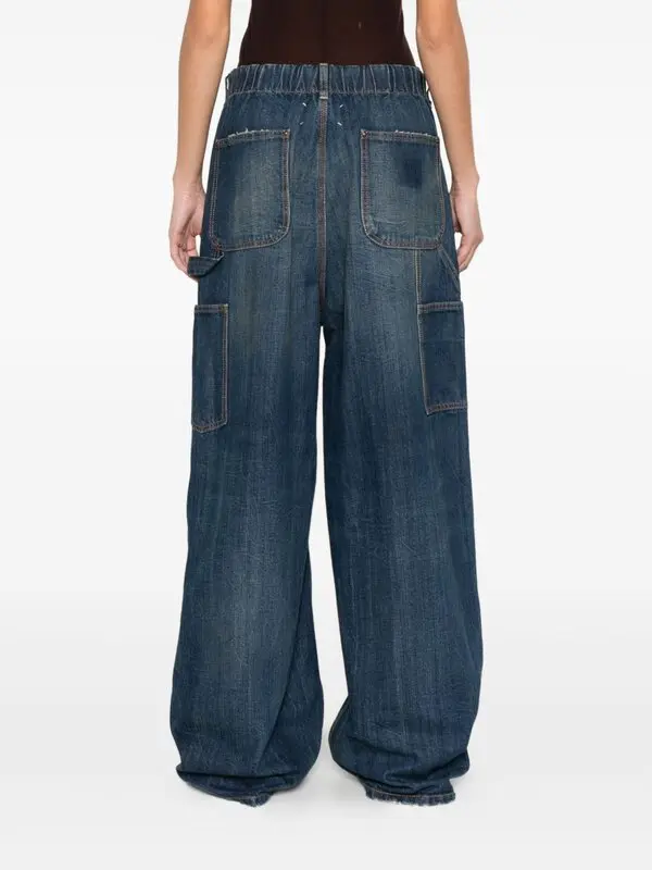 MAISON MARGIELA Denim Cotton Jeans - Multicolor