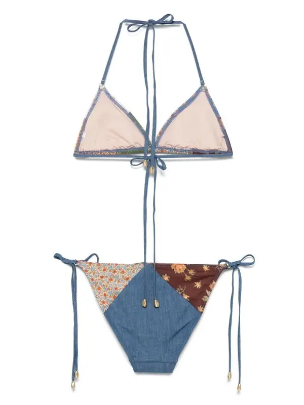 Zimmermann Lucky Printed Bikini Set