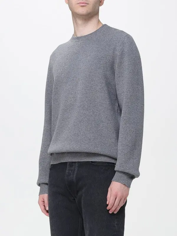 Gucci Ribbed Wool Blend Crew Neck Pullover