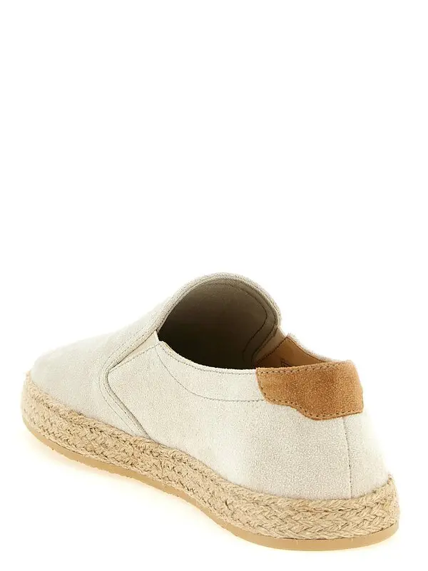 Brunello Cucinelli Suede Espadrilles