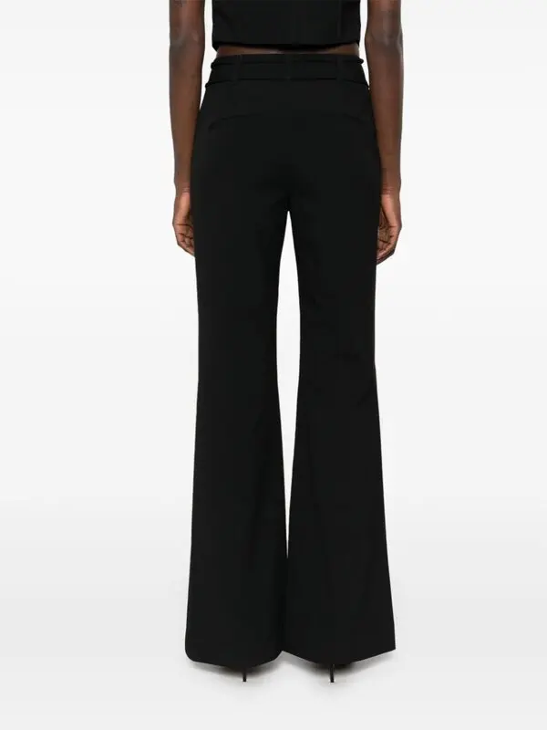 ROTATE BY BIRGER CHRISTENSEN High Waisted Wide Leg Pants