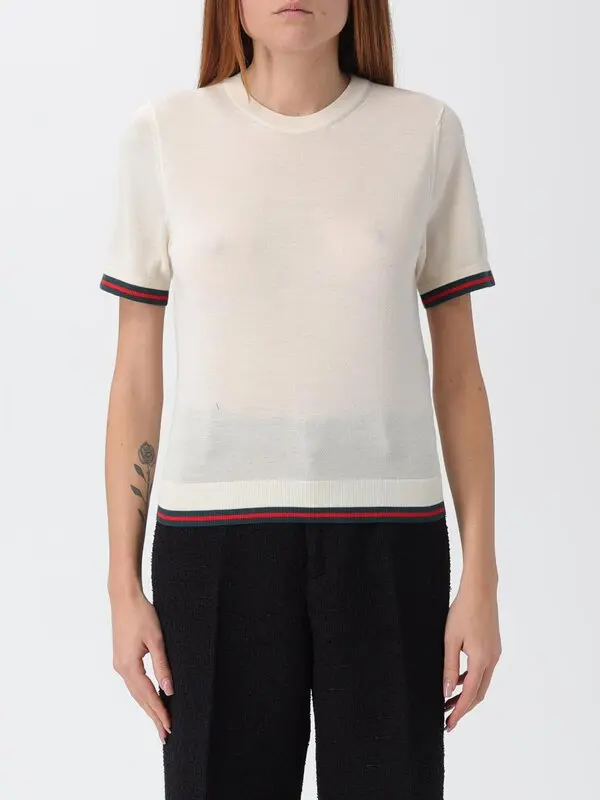 Gucci Wool Mix Sweater - White