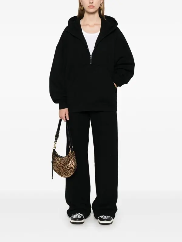 Saint Laurent Wide Leg Track Pants