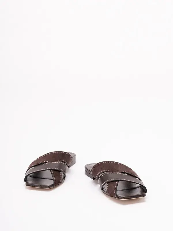 TOD'S Sandals In Leather - Multicolor