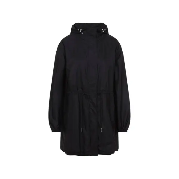 Moncler Drawstring Hooded Parka Coat