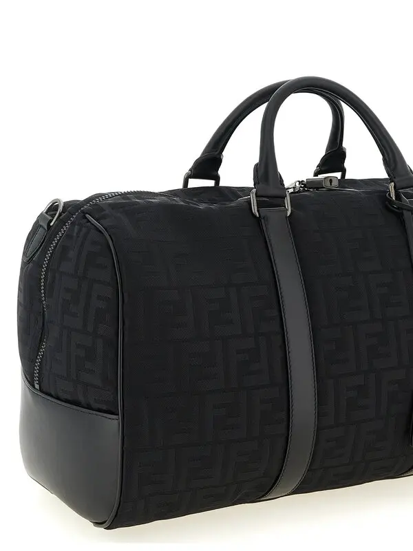 Fendi Medium Ff Duffle Bag - Black