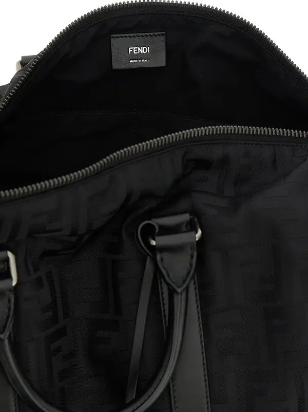 Fendi Medium Ff Duffle Bag - Black