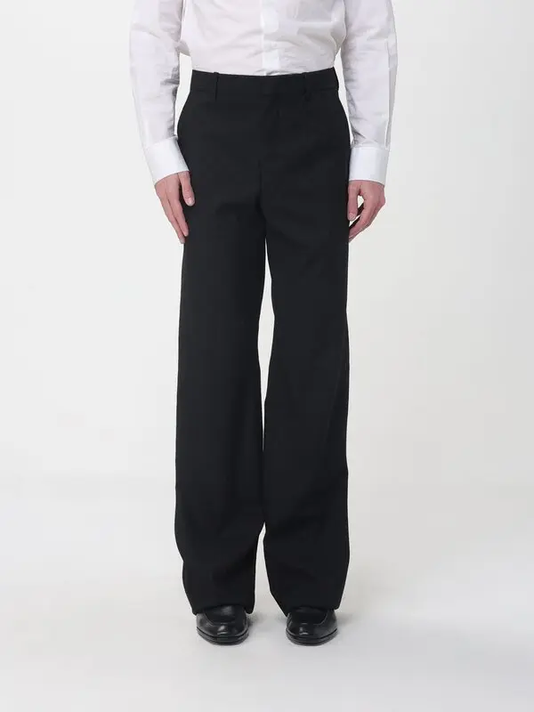 Gucci Monogram Jacquard Wide Leg Trousers