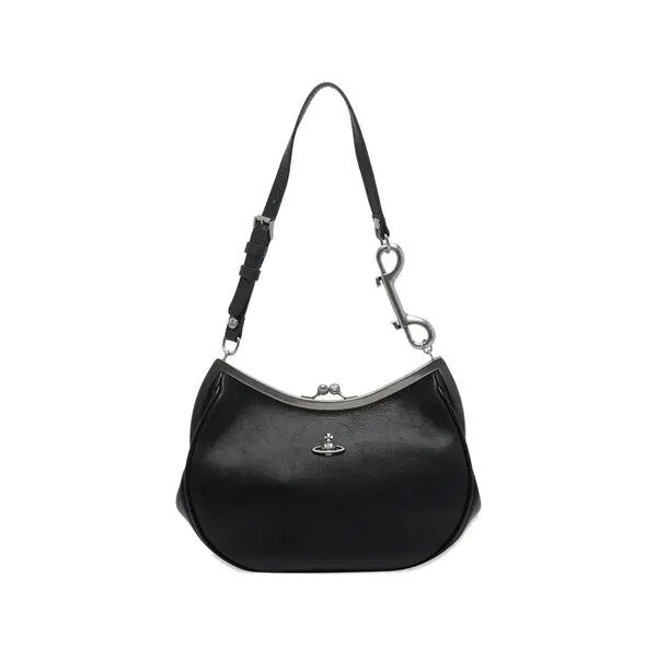 VIVIENNE WESTWOOD Sheepskin Shoulder Bag With Orb Detail