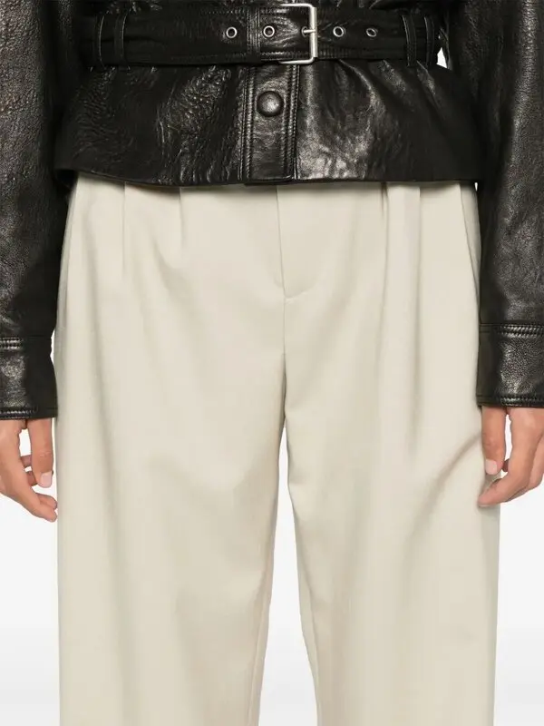 Saint Laurent Wool Trousers - Multicolor