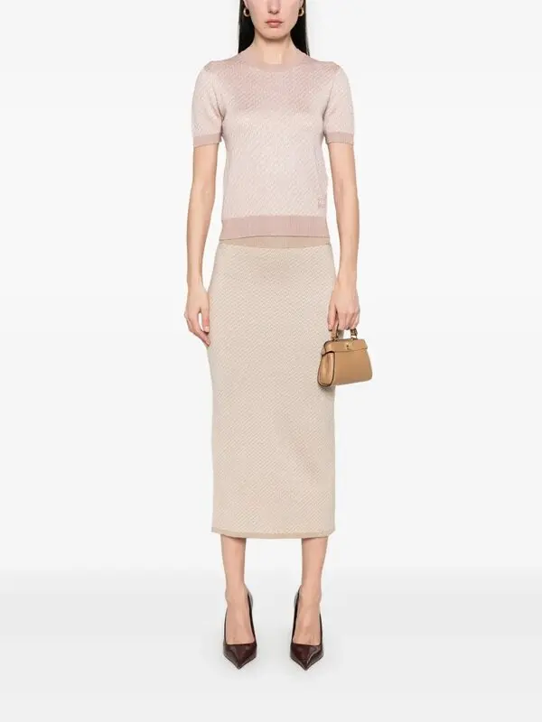 Fendi Micro Ff Skirt