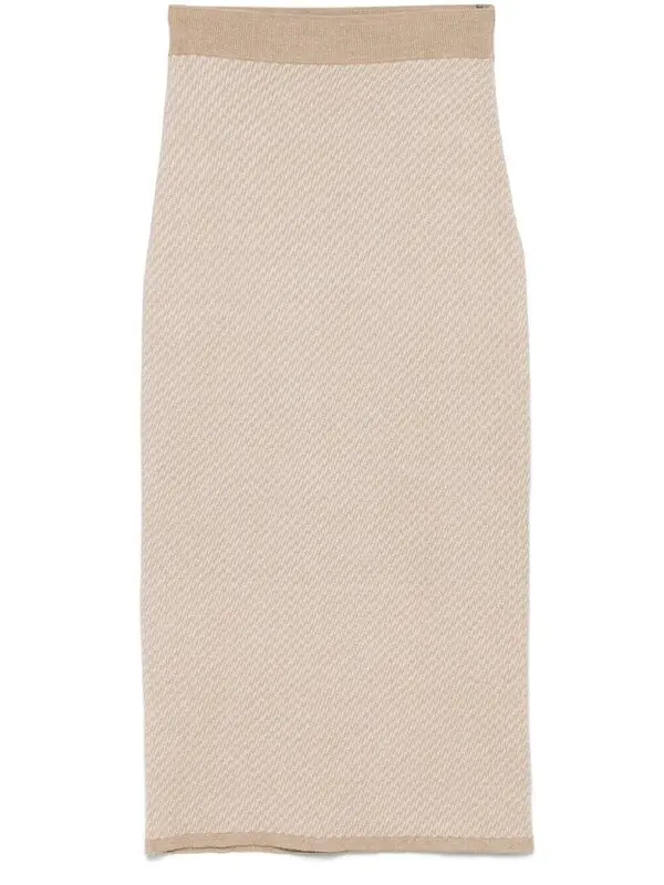Fendi Micro Ff Skirt - Multicolor