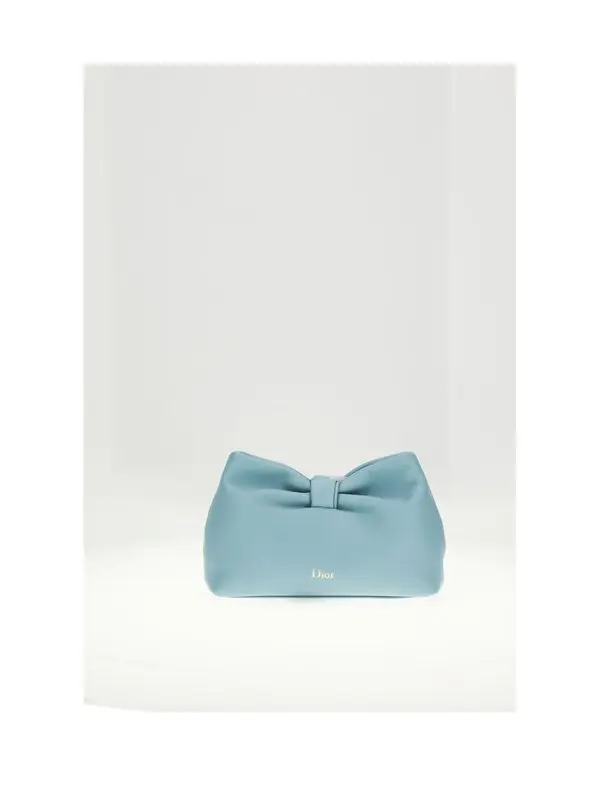 Dior Clutch Bag With Chain Strap - Multicolor