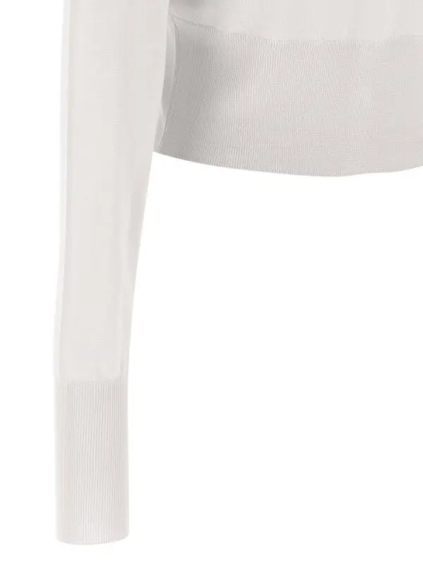 VIVIENNE WESTWOOD Bea Cropped Cardigan - Gray