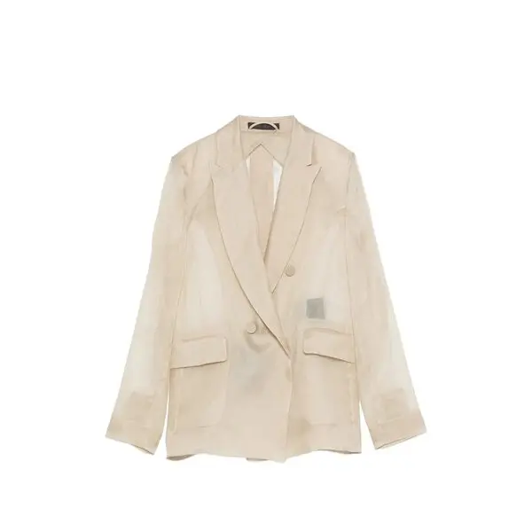 Max Mara Jackets Fitted Jackets - Brown