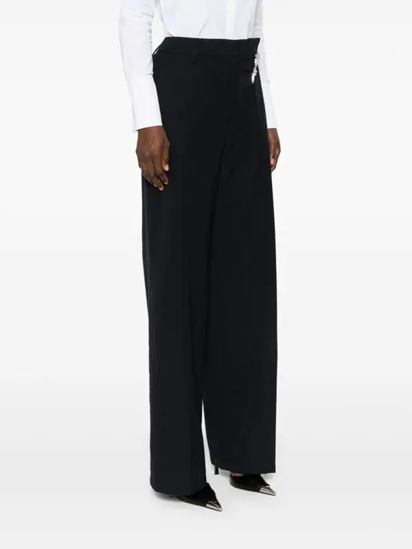 Prada Wool Straight-leg Trousers