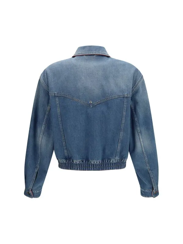 Versace Medusa Cotton Denim Jacket