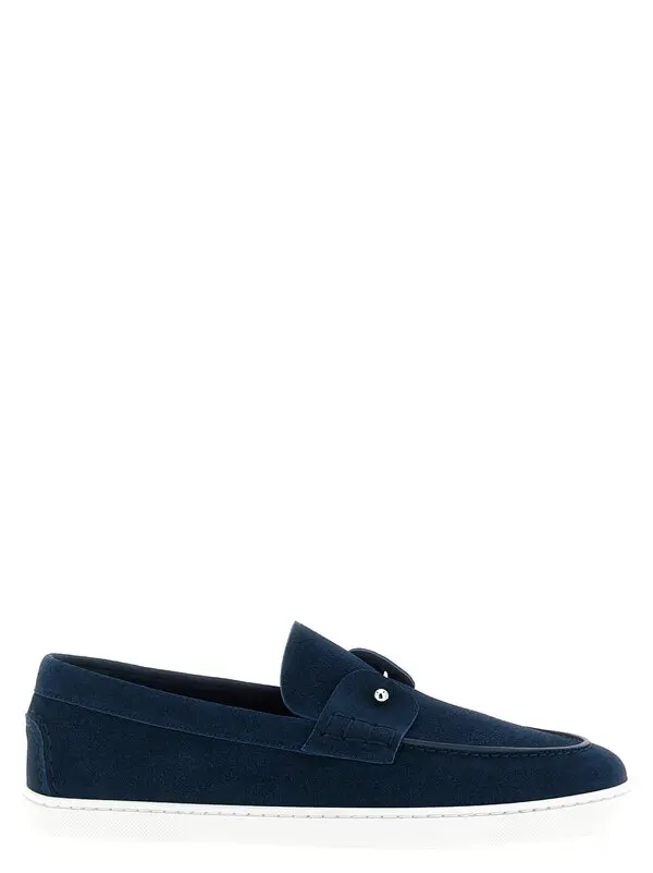 CHRISTIAN LOUBOUTIN Chambeliboat Loafers - Blue