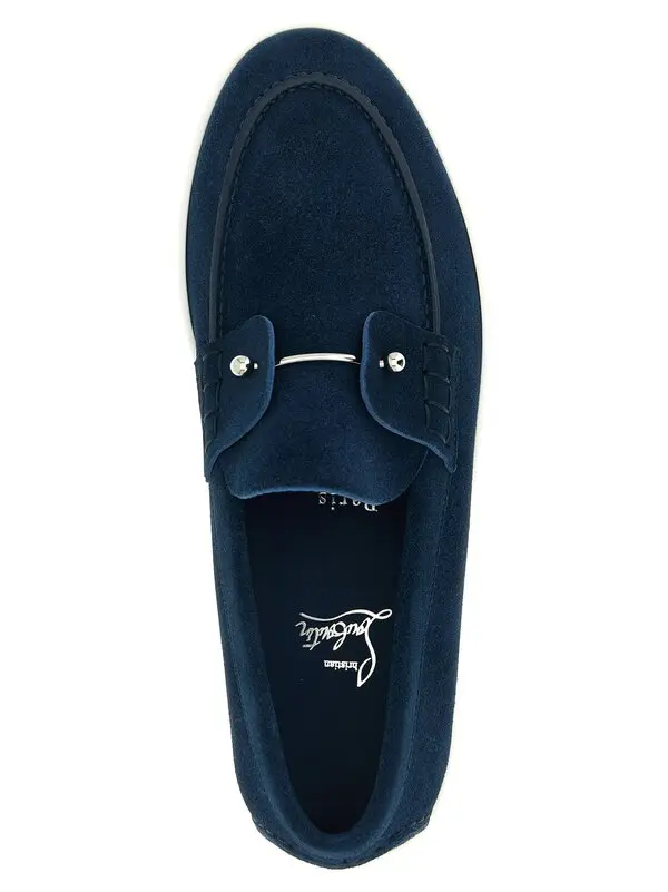 CHRISTIAN LOUBOUTIN Chambeliboat Loafers - Blue