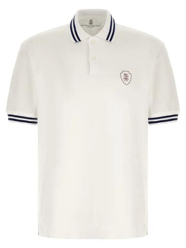 Brunello Cucinelli Polo Coat Of Arms