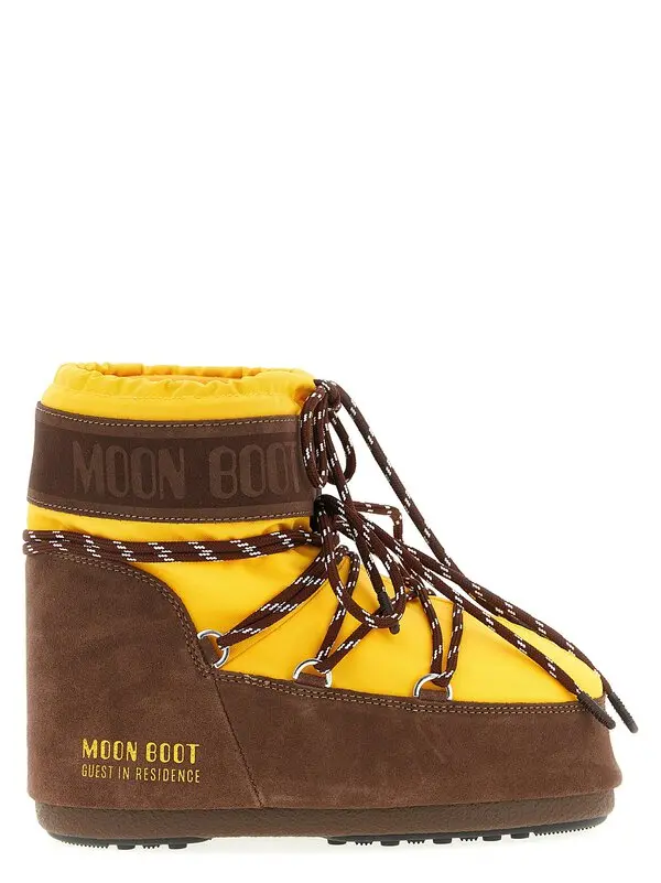 Moon Boot X Guest In Residence 'icon Low' Ankle Boots - Multicolor