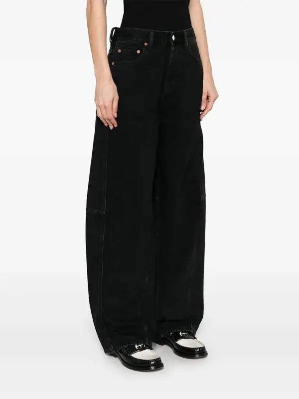 Gucci Wide Leg Denim Pants