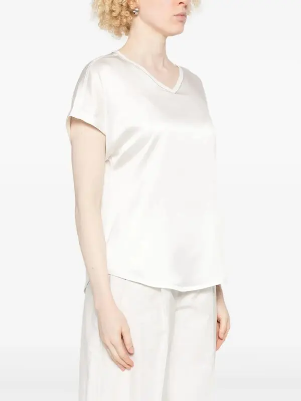 Brunello Cucinelli Silk Blouse - Multicolor